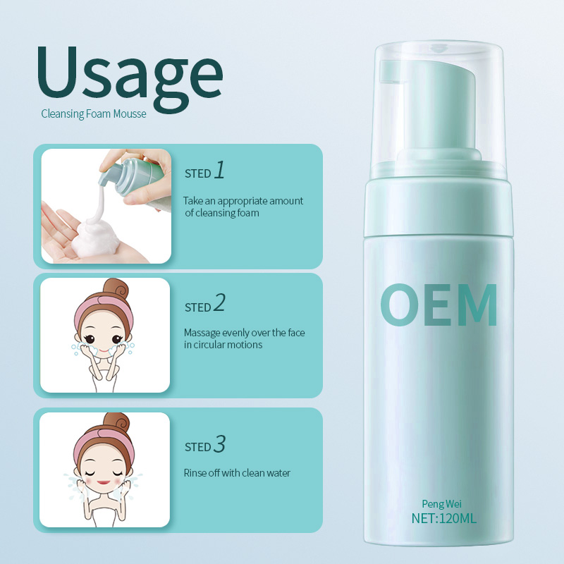 China New arrival fresh foam series cleanser moist foam deep cleansing ...