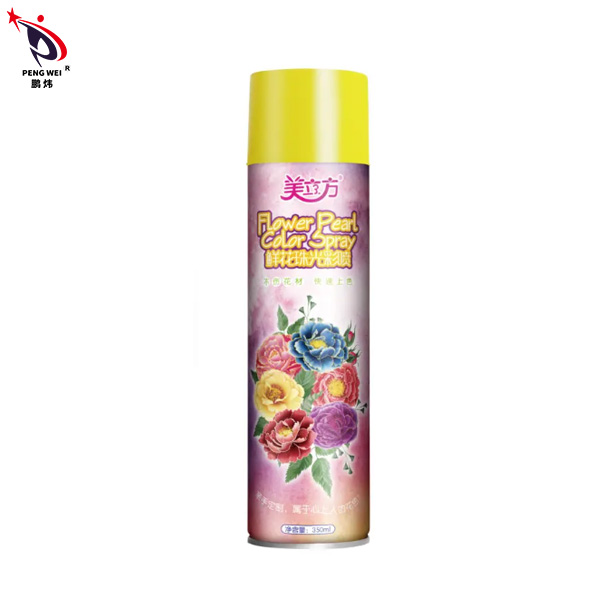China Water-Based Flower Paint Spray Chain Colortool Floral Spray ...