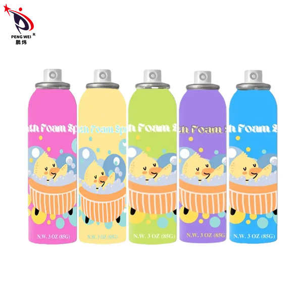 China Mild Non-irritating Cute Bath Foam Spray For Children ...